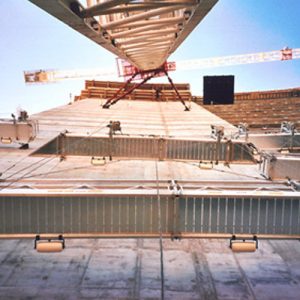 Multi-Tier Swing Stage - Stone Mountain Access Systems